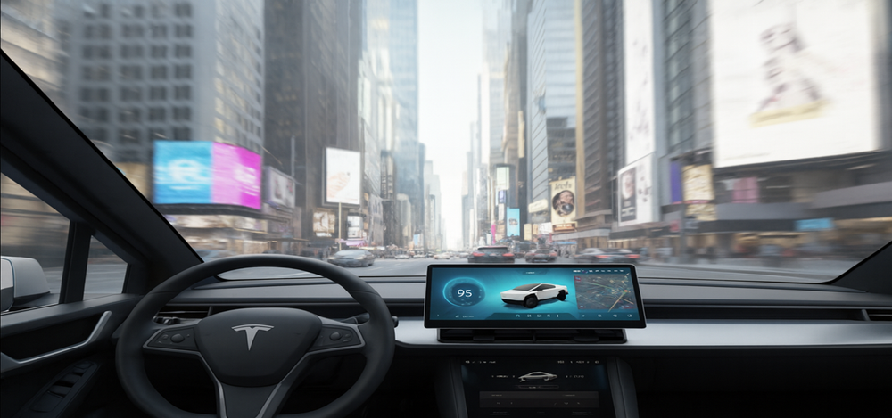 Is the TES-C10 the Best Dashboard Upgrade for the Tesla Cybertruck?