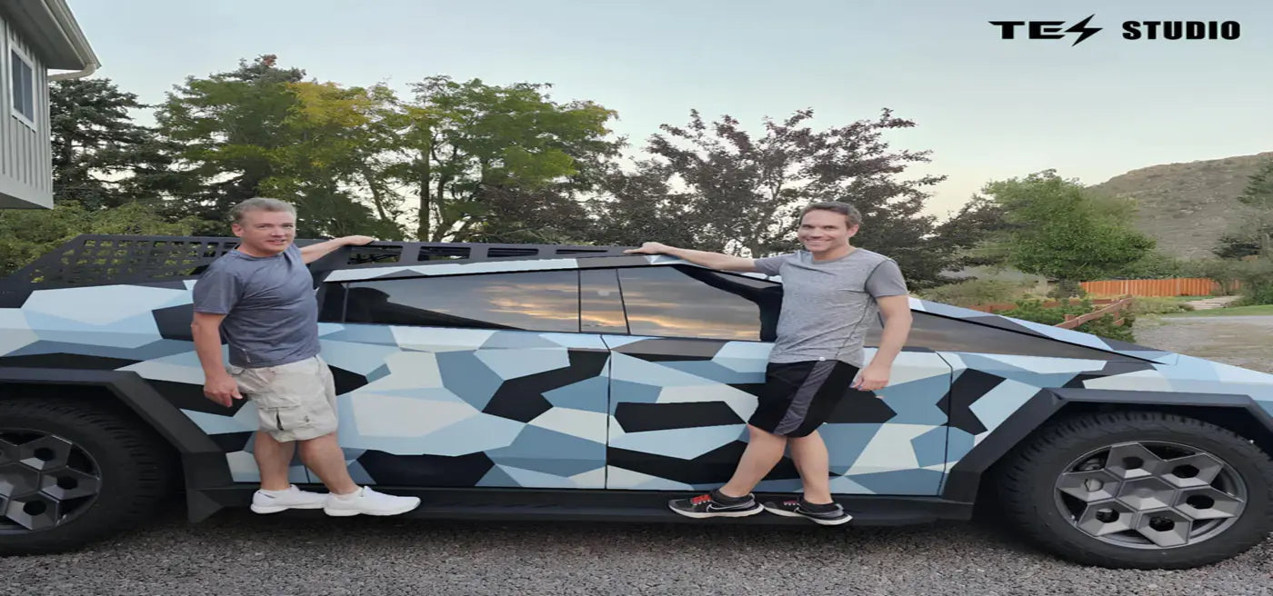 Elevate Your Cybertruck with Tesstudio® Running Boards