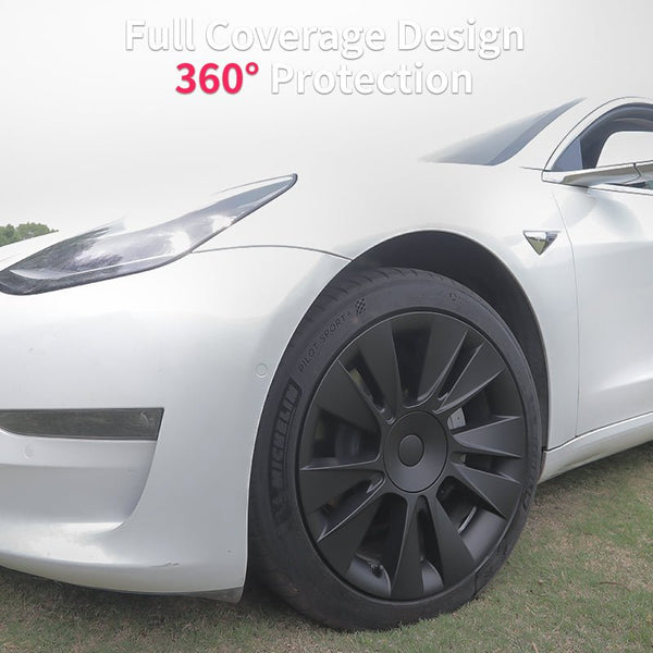 Tesla Model 3 Rim Protector 18'' Knife Style Model 3 Wheel Cover Tesla ...