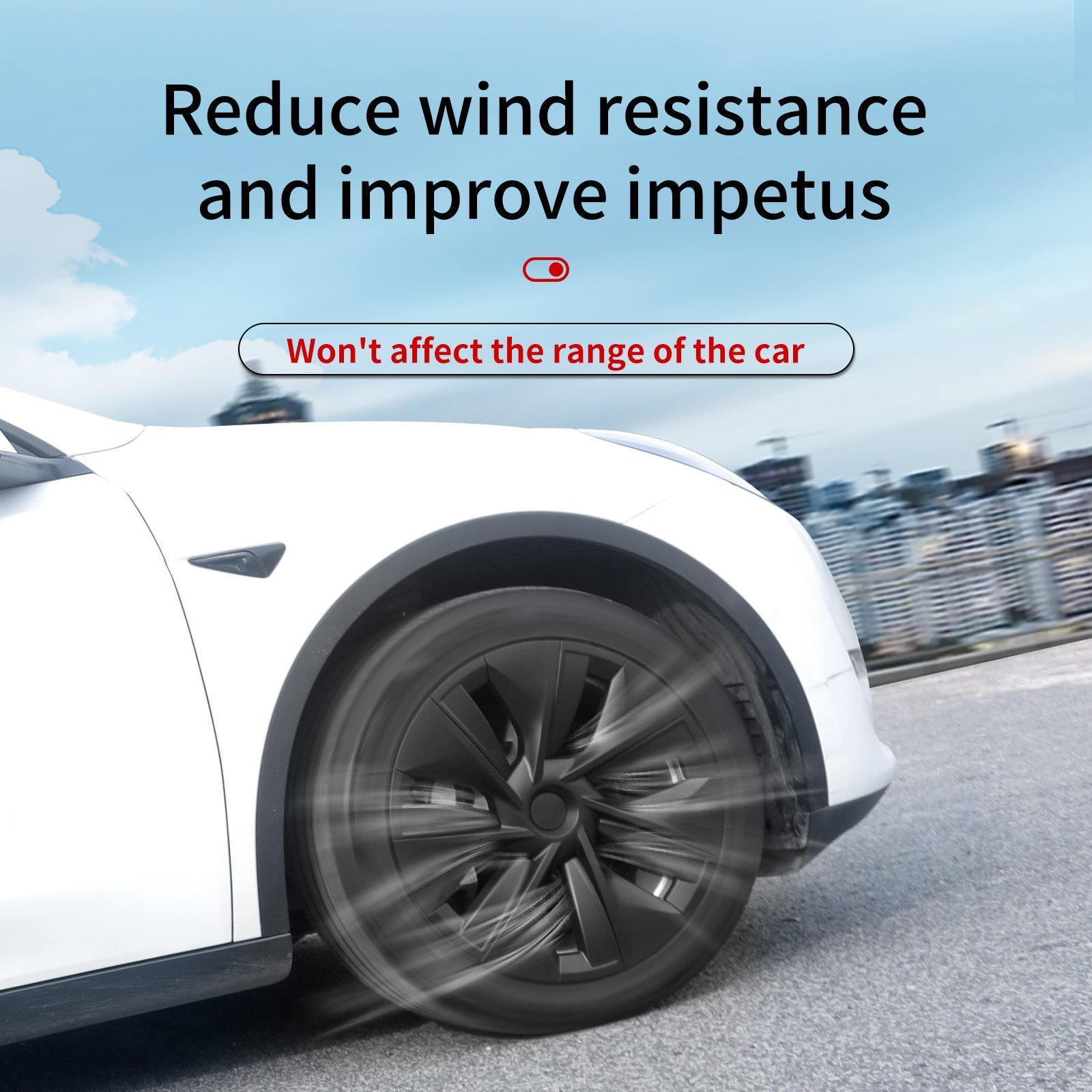 Tesla Model Y Center Caps 19'' Gemini Style Wheel Cover Tesla Wheel ...