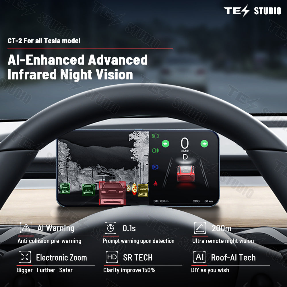 Tesstudio Tesla Accessories CT-2 Thermal infrared Vehicle assistance S