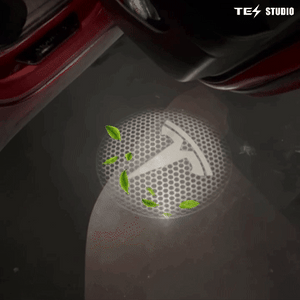 3D Dynamic Projection Lights For Tesla Model Y Juniper Model 3/Y/S/X W