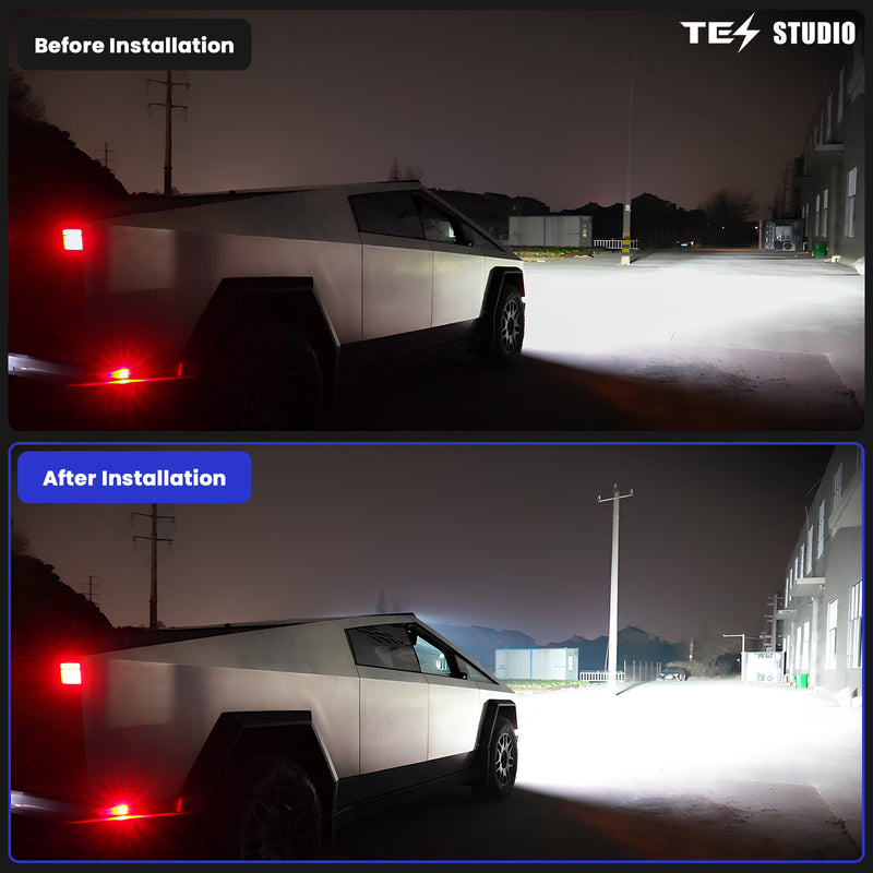 Tesla Cybertruck Off Road Lightbar + Cybertruck LED Light Bar Lower ...