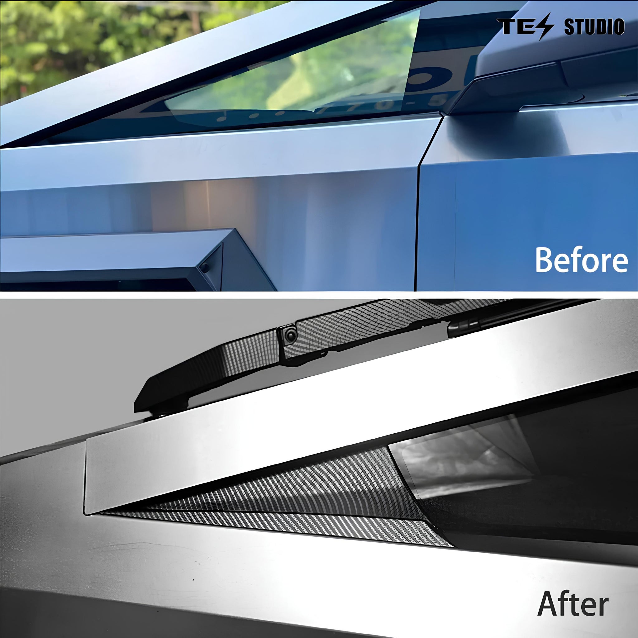 Tesla Cybertruck Interior Accessories Cybertruck Accessories A-Pillar ...