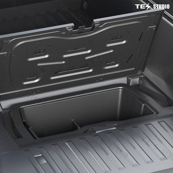 Rear Underseat Storage Tool Box for Tesla Cybertruck | Custom Fit