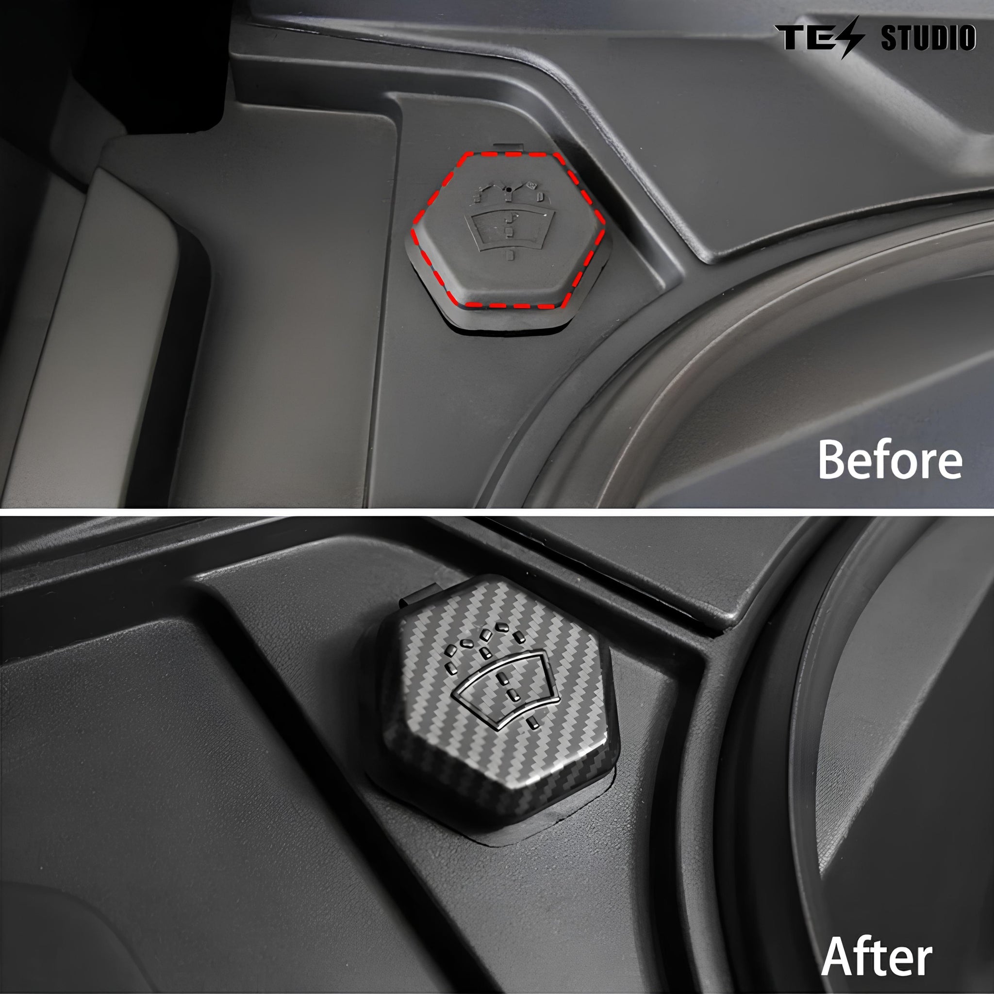 Tesla Cybertruck Interior Accessories Windshield Washer Fluid Filler ...