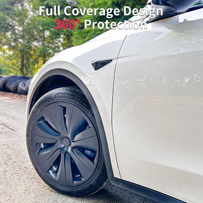 Tesstudio Tesla Wheel Covers | Best for Model 3, Y, S, X & Cybertruck