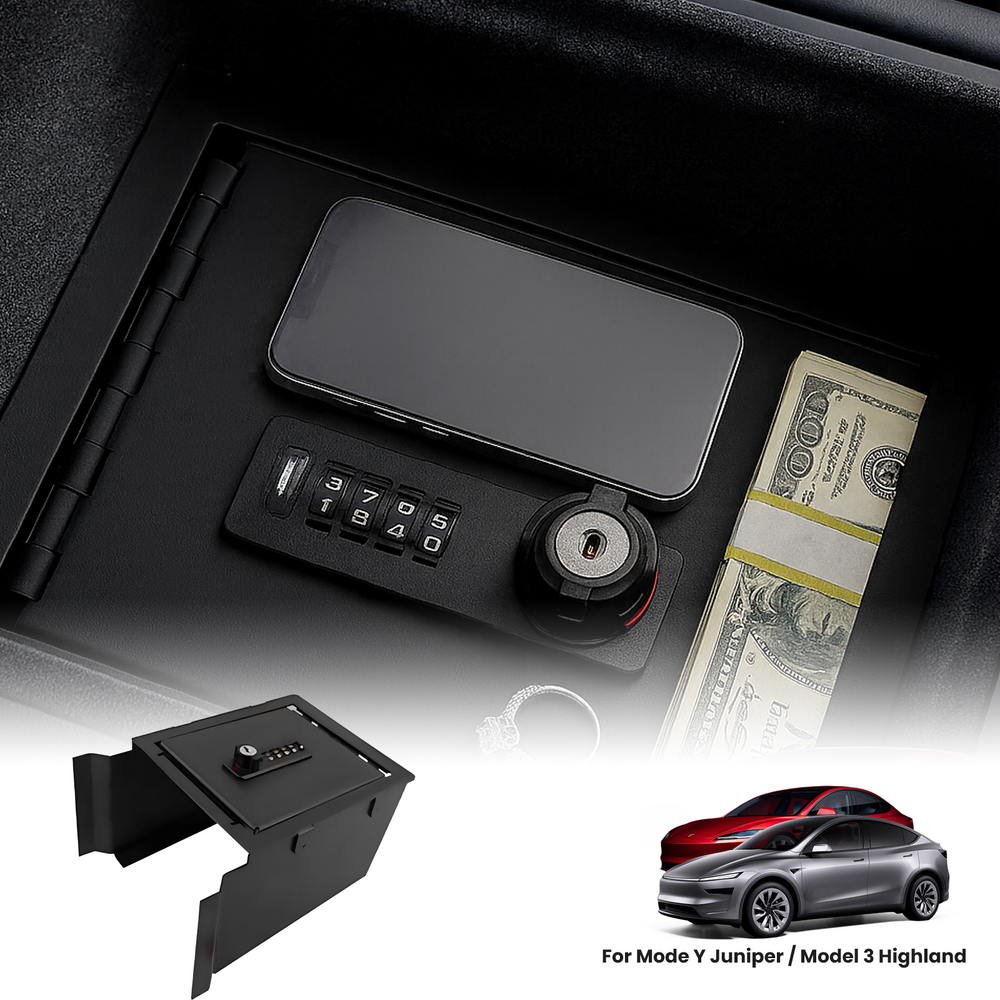 Tesla Model Y Juniper Storage Box | Interior Organizer | Tesstudio