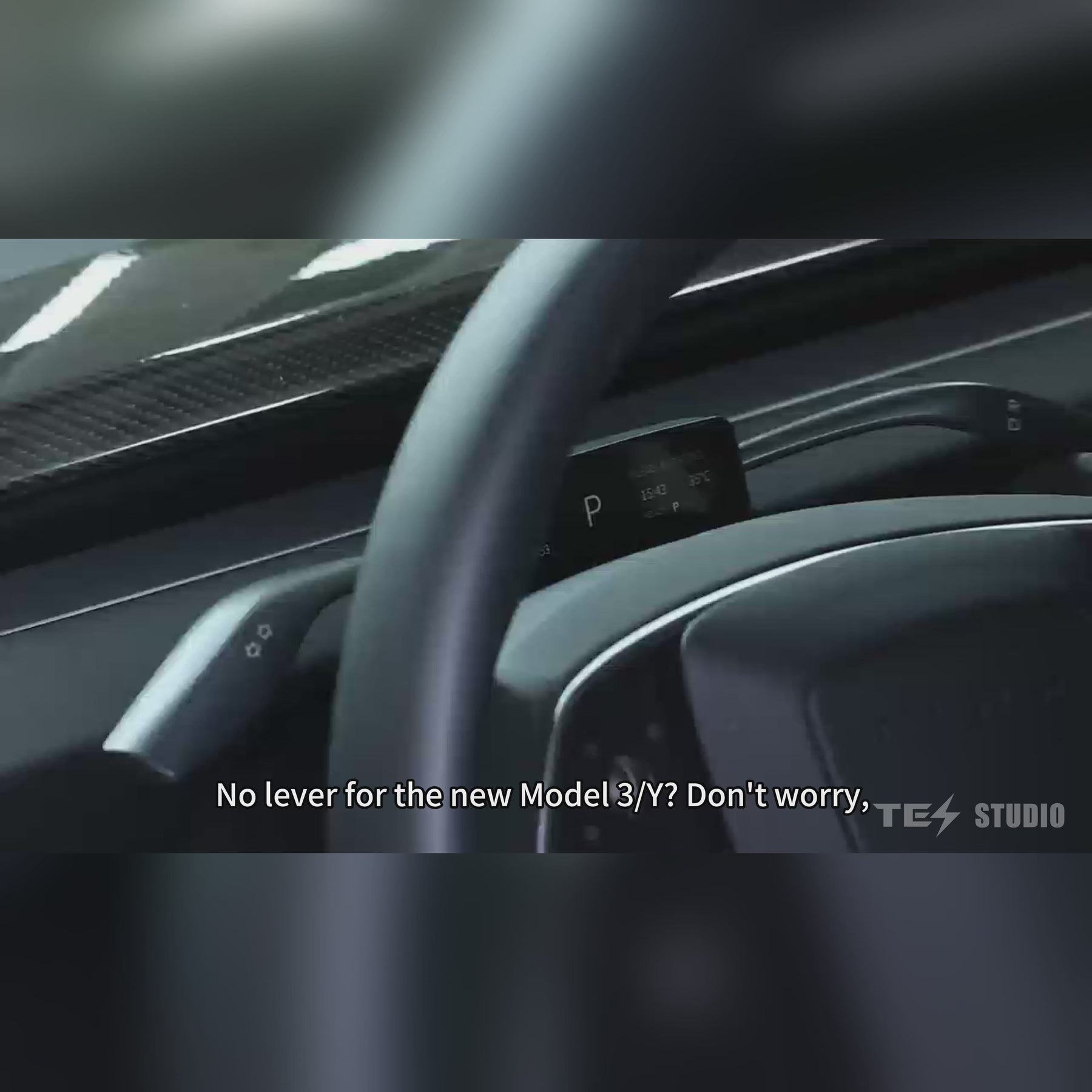 Turn Signal / Gear Shift Stalk For Tesla Model 3 Highland / Y Juniper