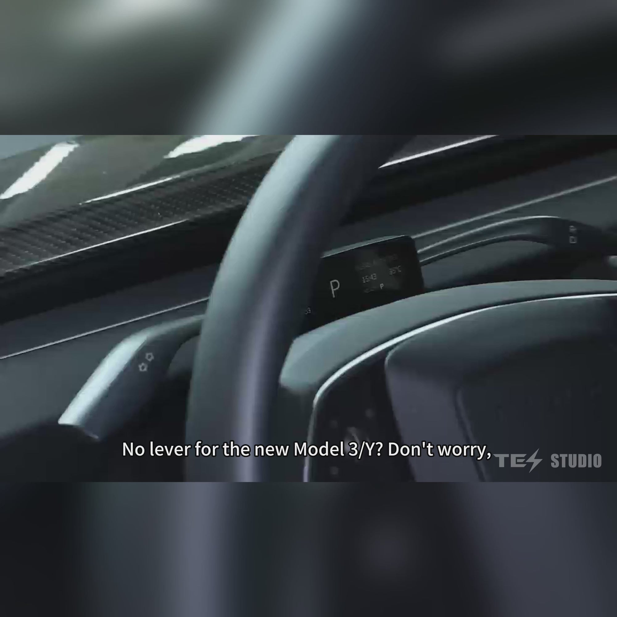 Turn Signal / Gear Shift Stalk For Tesla Model 3 Highland / Y Juniper