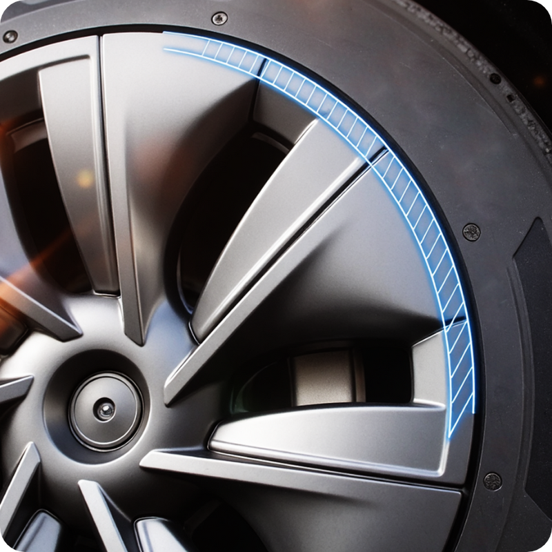 Tesstudio Tesla Wheel Covers | Hubcaps for Model 3, Y, S, X & Cybertruck
